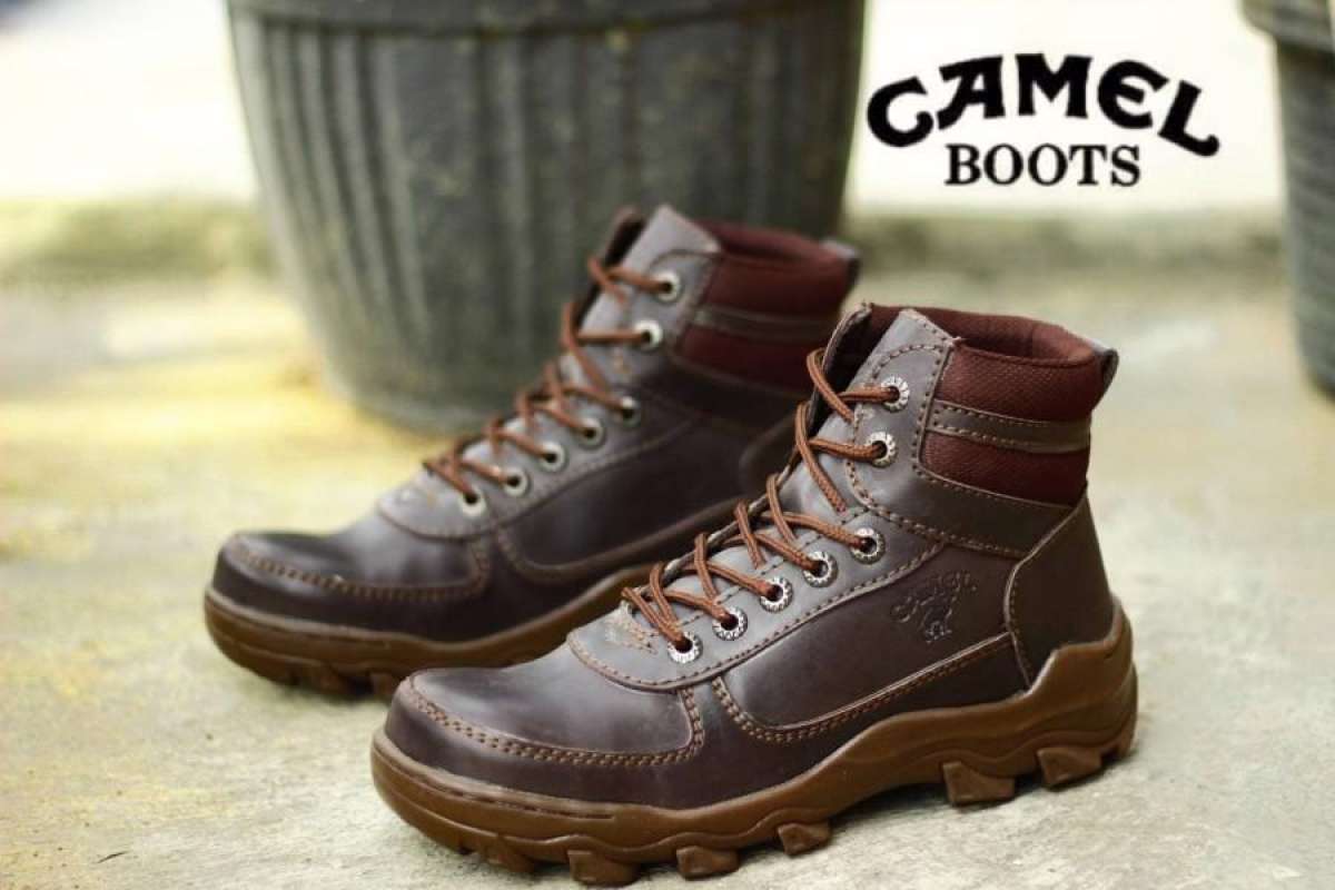Jual SEPATU BOOTS CAMEL DARK BROWN SAFETY di Seller Usa Collection ...