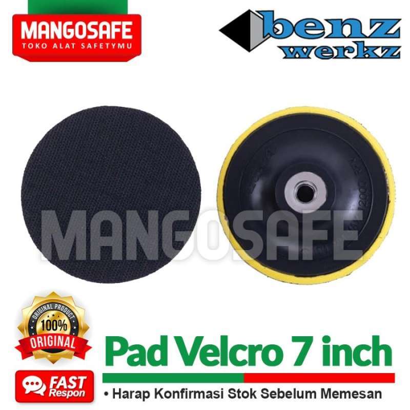 Jual 7 inch Tatakan Pad Poles BENZ WERKZ Amplas Gerinda Polishing ...