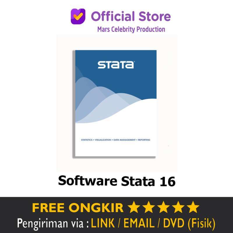 Jual Software Stata 16 Full Version Lifetime - Pengolah Data Analisis Statistik di Seller Mars ...