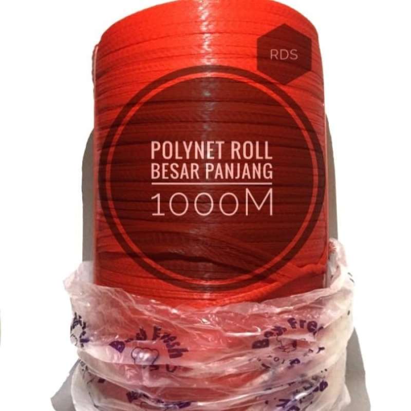 Promo Polynet Roll Besar Warna Merah Merk Best Fresh Panjang 1000m Promo Diskon 50% Di Seller ...