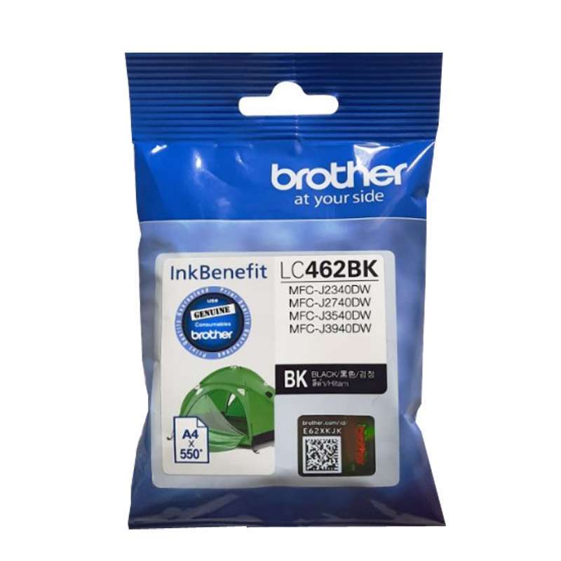 Jual Brother Tinta LC462 Black LC462.BK Tinta Printer LC 462 di Seller ...