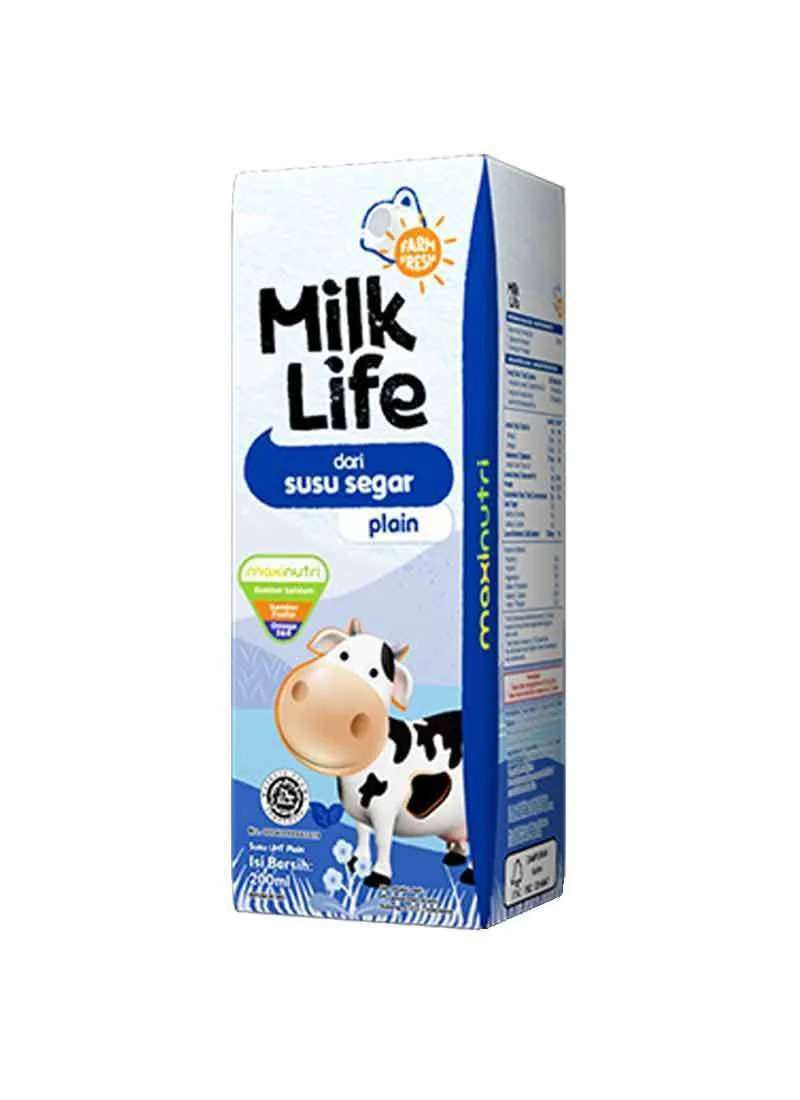 Jual MILK LIFE UHT TEENS PLAIN 200ML di Seller Ranch Market Senayan ...