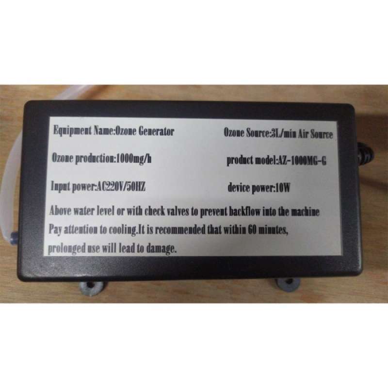Jual Vosoco Ozone Generator Water Air Purifier Sterilizer 1000mg - Az-1g-g Di Seller Eudora ...