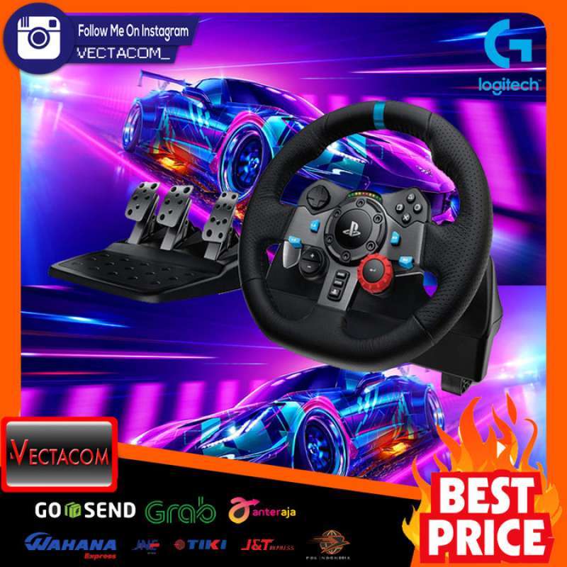 Promo Steering Wheel Logitech G29 Racing Wheel and Pedal for PC, PS4 ...