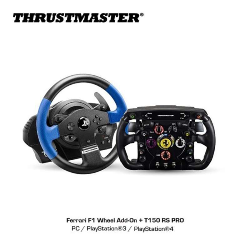 Jual Thrustmaster T150 Rs Pro + Ferrari F1 Wheel Add-on Bundle Di ...