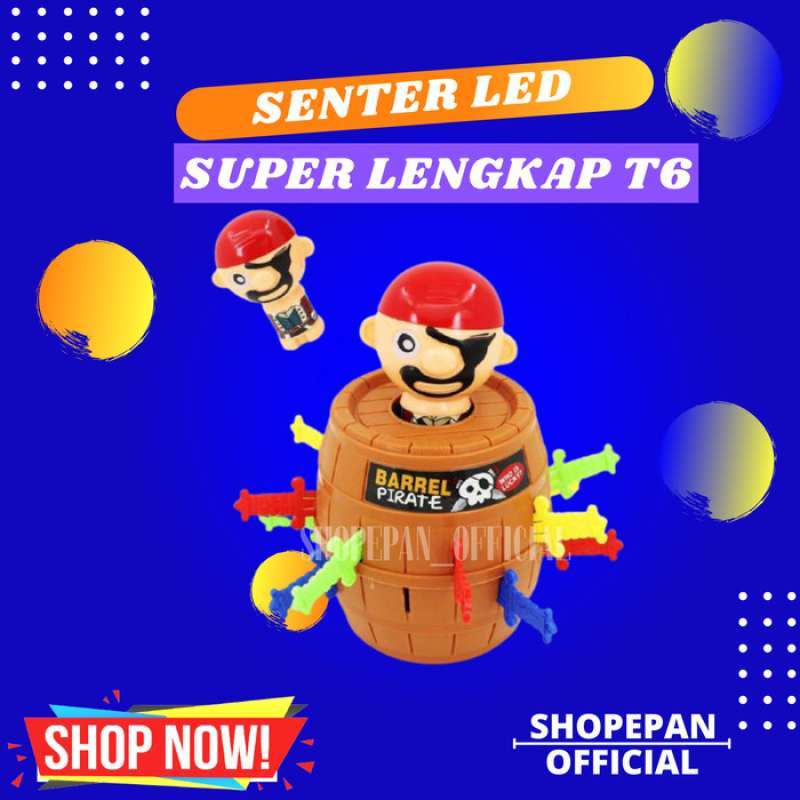 Jual Permainan Seru Barrel Pirate Games Keluarga Dan Teman Bajak Laut ...