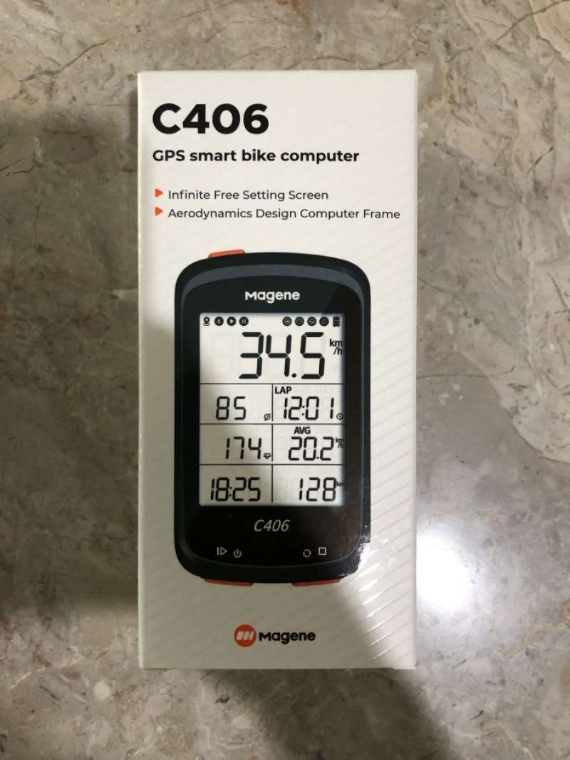 Jual magene c406 speedometer cyclometer sepeda plus Original Garansi ...