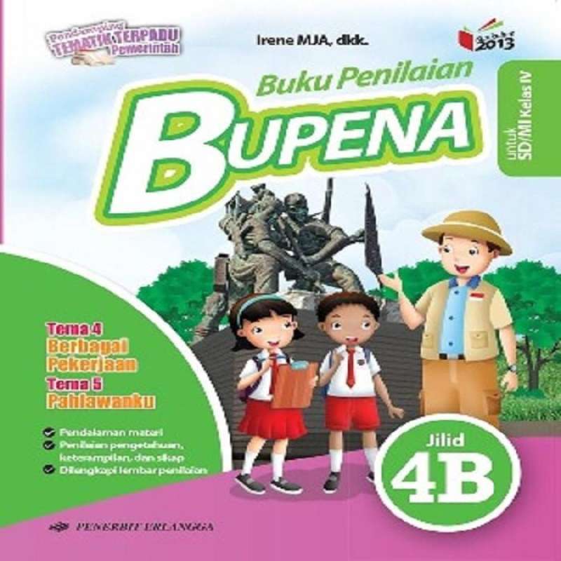 Jual BUKU BUPENA KELAS 4 SD/MI ERLANGGA di Seller Geva45 - Ciracas, Kota Jakarta Timur | Blibli
