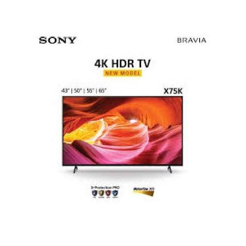 Jual SONY Bravia LED 55X75K 4K Ultra HD Google TV 55 Inch Garansi Resmi ...