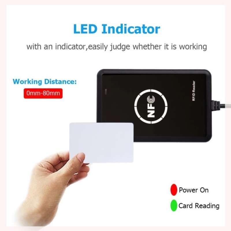 Jual Nsr122-h Id Ic Rfid 13.56mhz 125khz Key Fob Nfc Smart Card Di ...