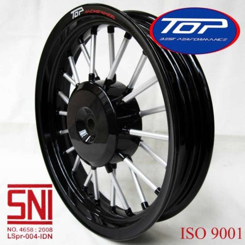 Promo velg motor vario 110 Beat Scoopy Spacy TOP Andong black Silver ...