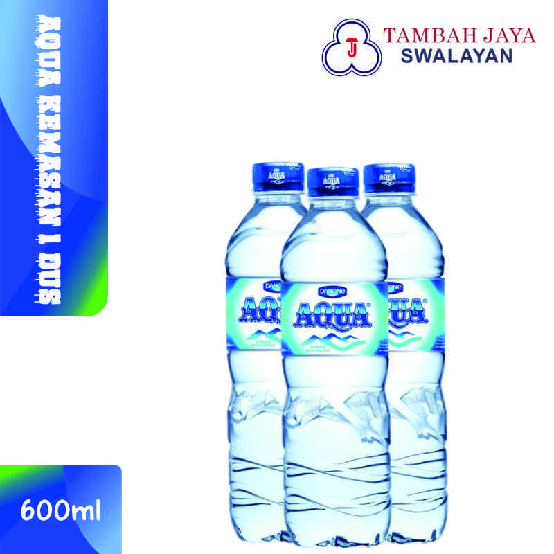 Jual Aqua 1 Dus Isi 24 Botol [600ml] Di Seller Tambah Jaya Swalayan - Rungkut Kidul, Kota ...