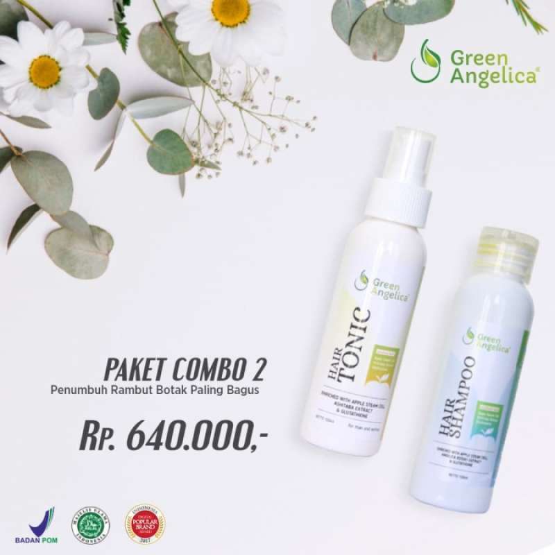 Jual GREEN ANGELICA OBAT RONTOK DAN PENUMBUH RAMBUT HERBAL di Seller ...