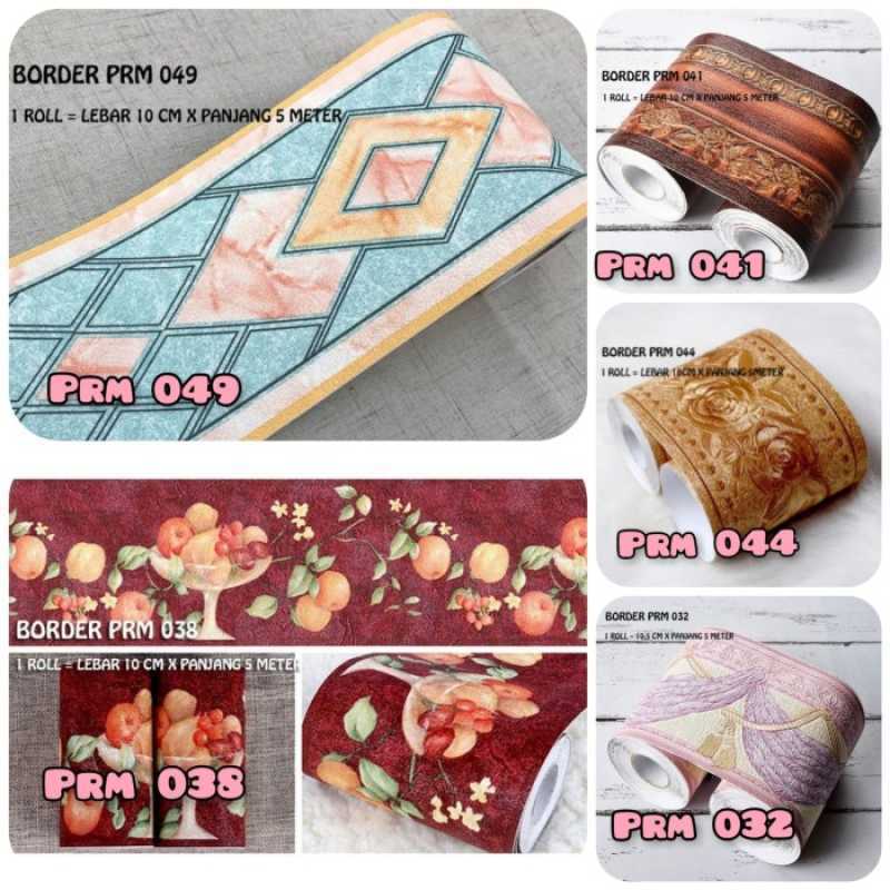 Jual Wallpaper Wallborder Border Dinding Tembok Keramik Dapur Lis Prm ...
