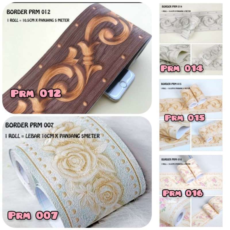 Jual Wallpaper Wallborder Border Dinding Tembok Keramik Dapur Lis Prm ...