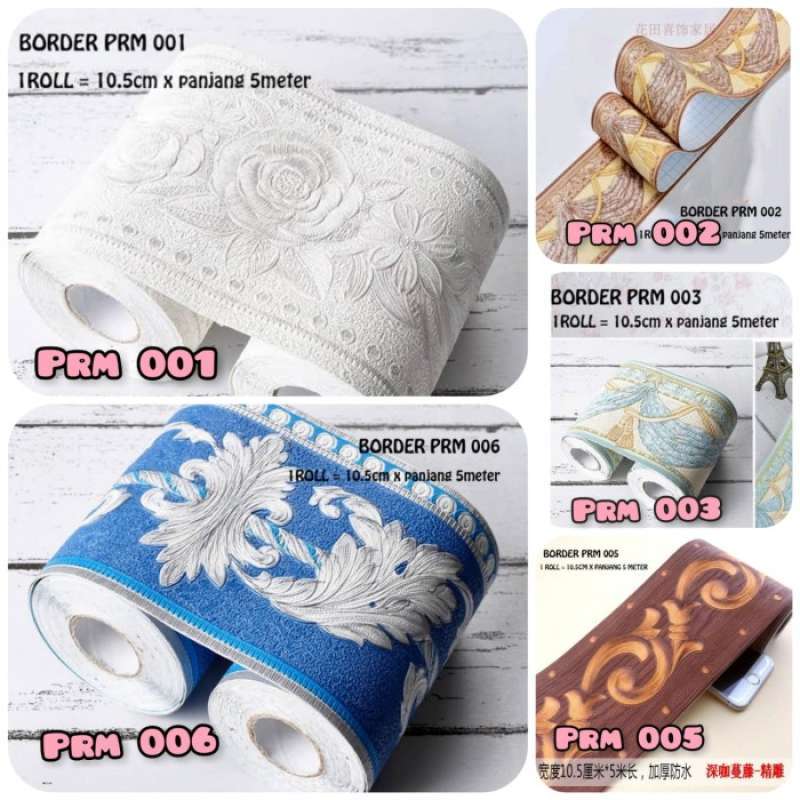 Jual Wallpaper Wallborder Border Dinding Tembok Keramik Dapur Lis Prm ...