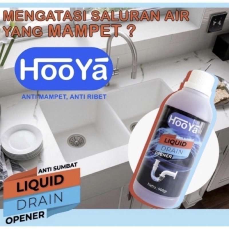Jual HooYa anti sumbat / Soda Api Cair / Drain Opener 100% Original dan ...
