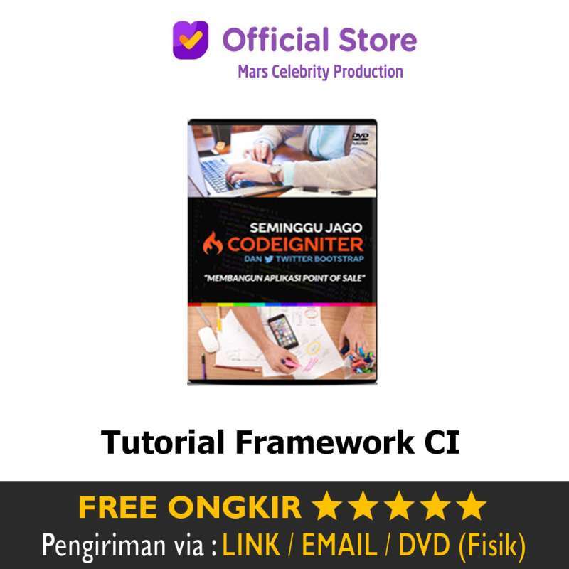 Jual Paket Premium Tutorial Seminggu Jago Framework Codeigniter CI dan ... Jual Paket Premium Tutorial Seminggu Jago Framework Codeigniter CI dan ...