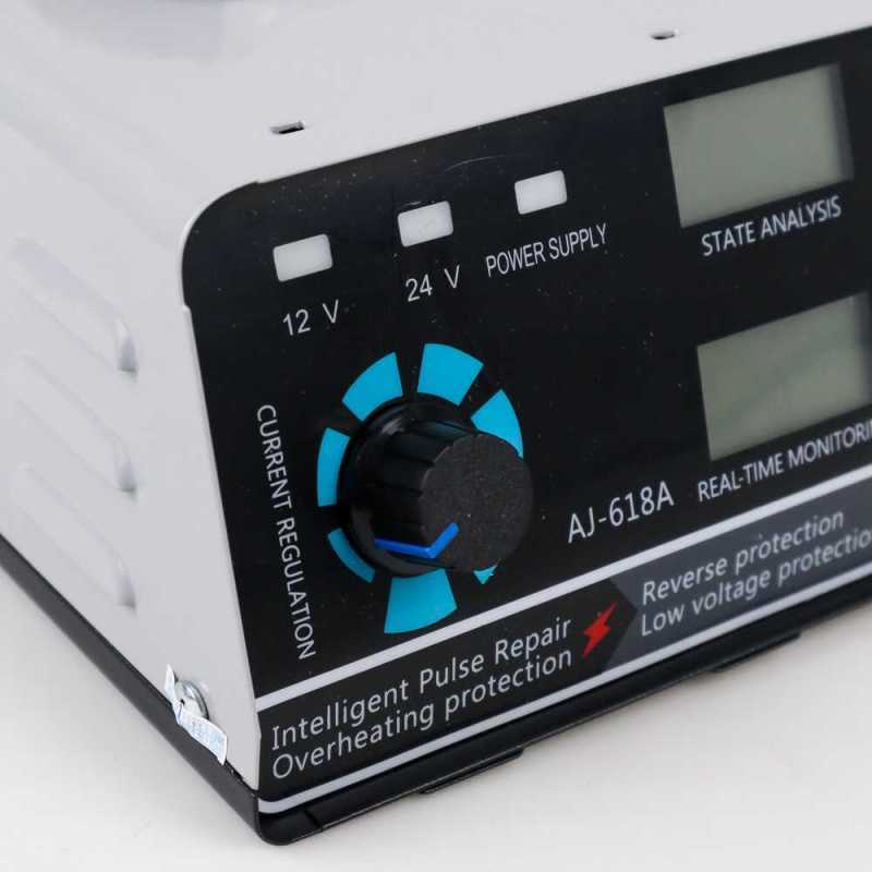 Jual Glo - Otoheroes Charger Aki Mobil Motor 400w 12v/24v 400ah + Lcd - Aj-618a Warna Multi ...