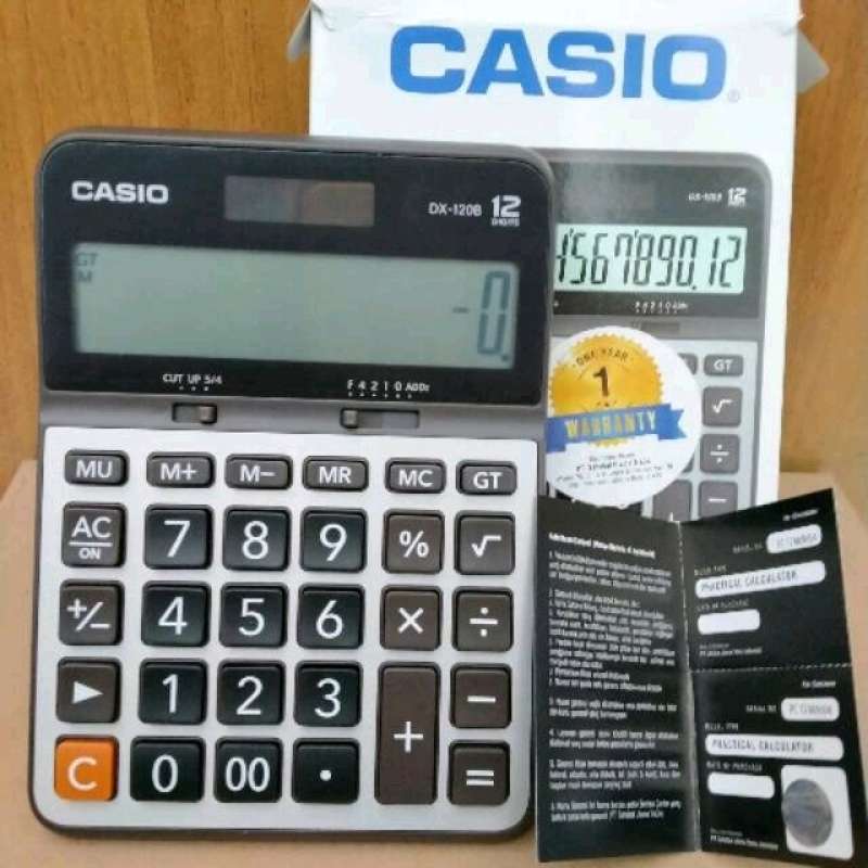 Jual Kalkulator Casio DX-120B 12 digit original di Seller Global Grosir ...