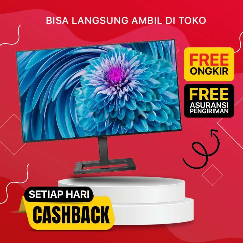 Jual Monitor Philips 242e2fe 24 Fhd Ips 75hz 4ms Freesync Displayport ...