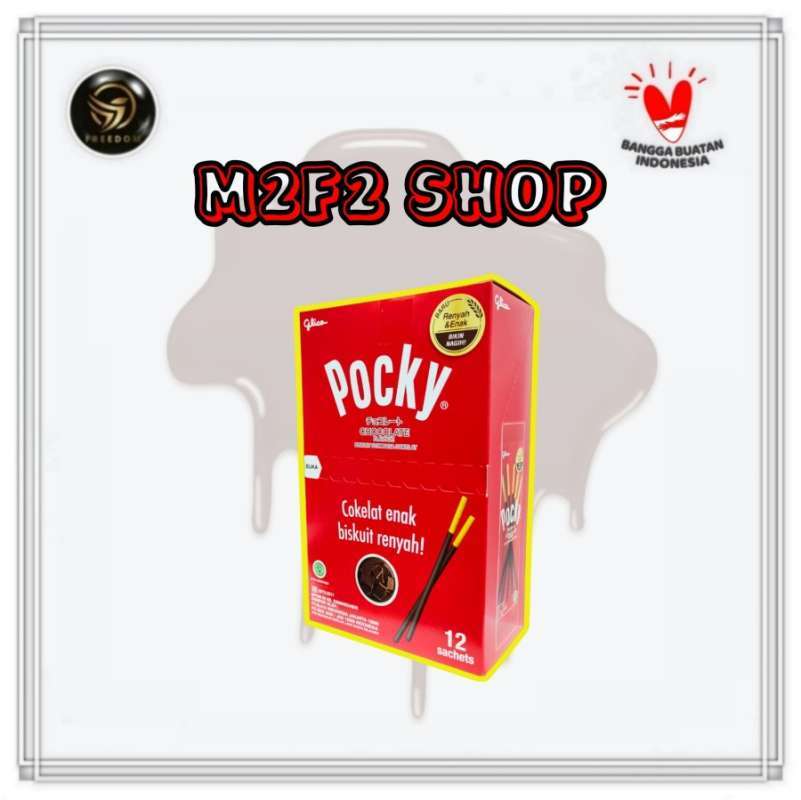Promo Glico Pocky Biskuit Cokelat Original Stik | Chocolate Flavour ...