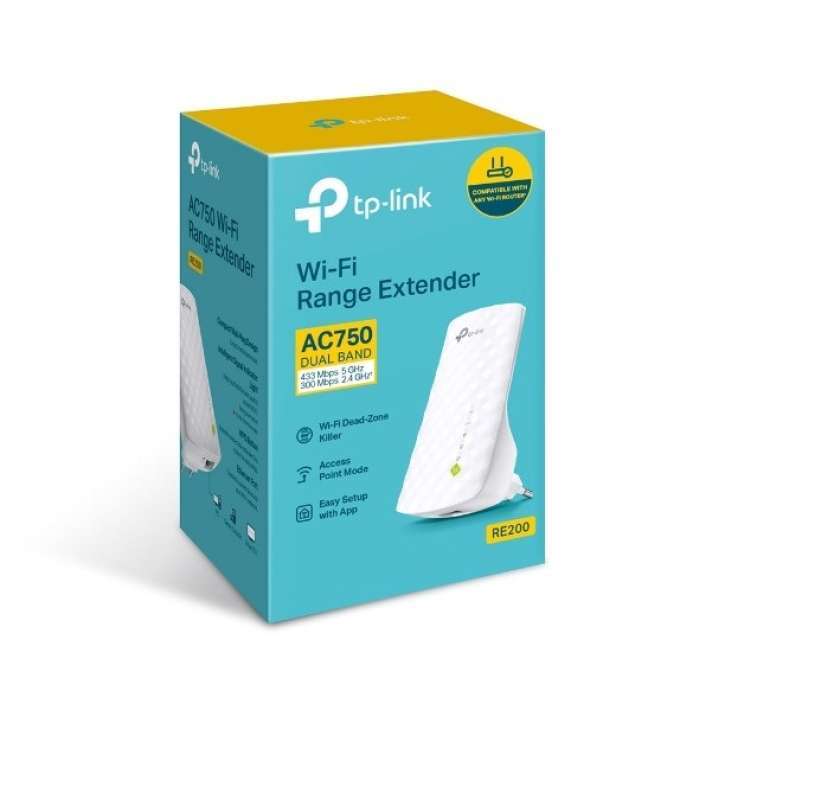 Promo Tp-link RE200 AC750 Wi-Fi Range Extender Diskon 29% di Seller ...