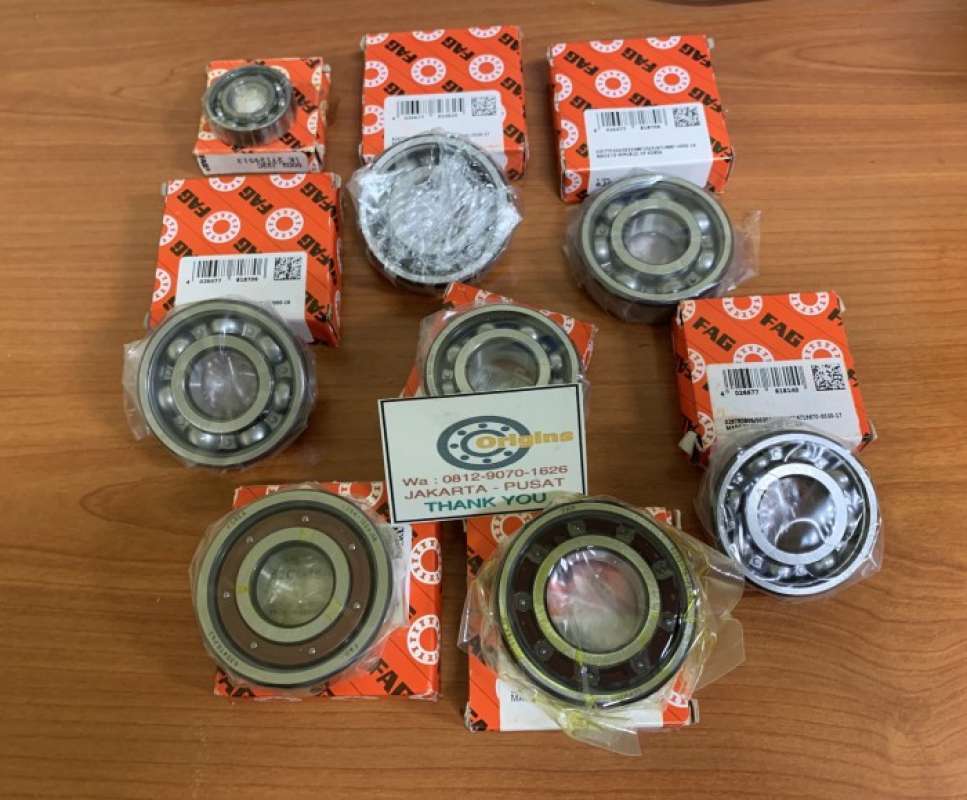 Jual Bearing Laher Fag Keramik Untuk Kruk As Camshaft Ratio Jupiter Z ...