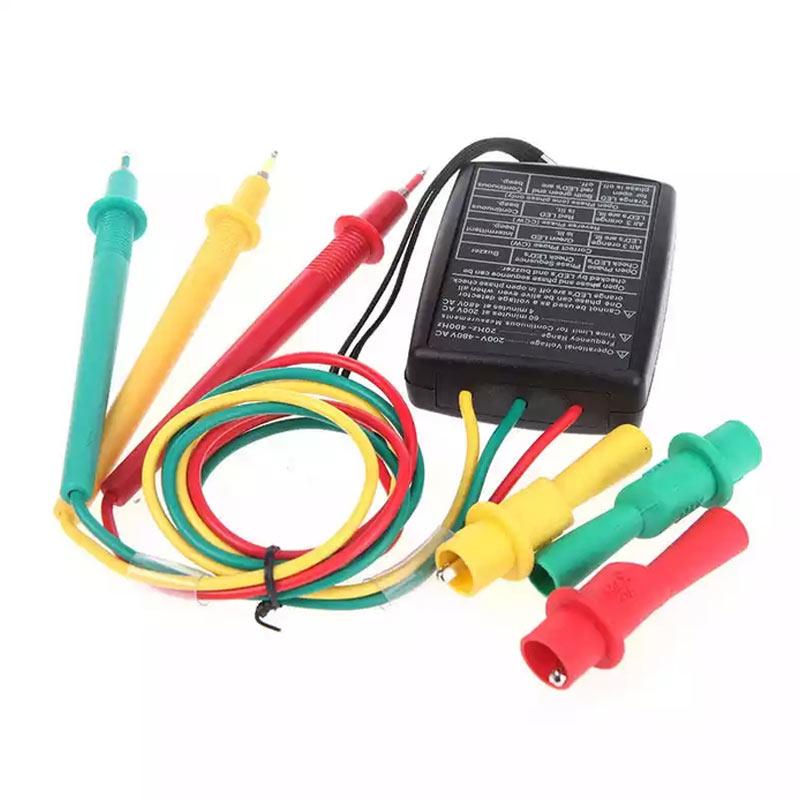 Jual New Digital Three 3 Phase Sequence Indicator with Open Phase ...