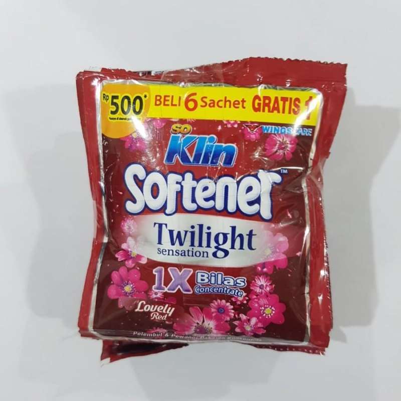 Jual So Klin Softener Twilight Sensation 14ml Isi 6sachet+1sachet di ...
