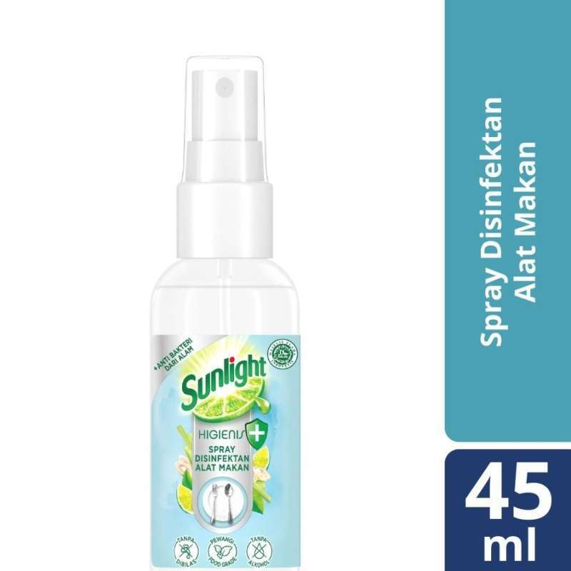 Jual Sunlight On The Go Disinfectant Spray Untuk Alat Makan 45ml Di ...