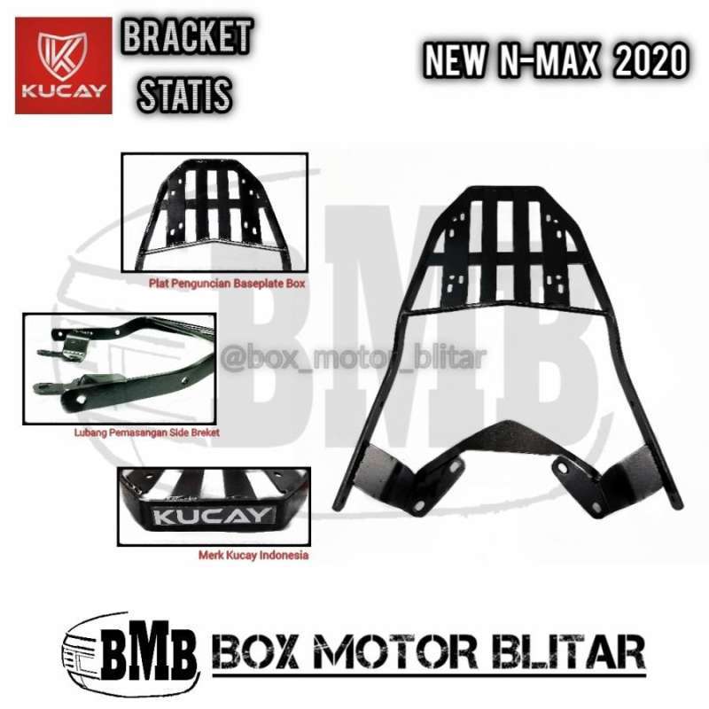 Jual Breket Bracket Dudukan Box Motor Kucay Statis All New N Max NMax ...