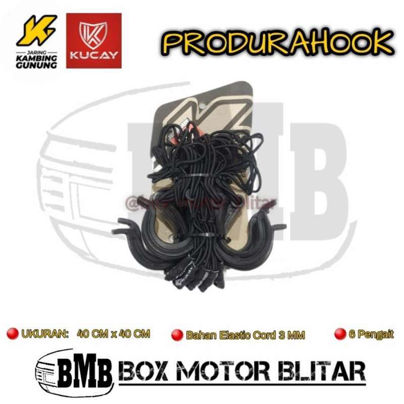 Jual Produrahook Jaring Kambing Gunung X Kucay Produra Jok Bagasi Box ...