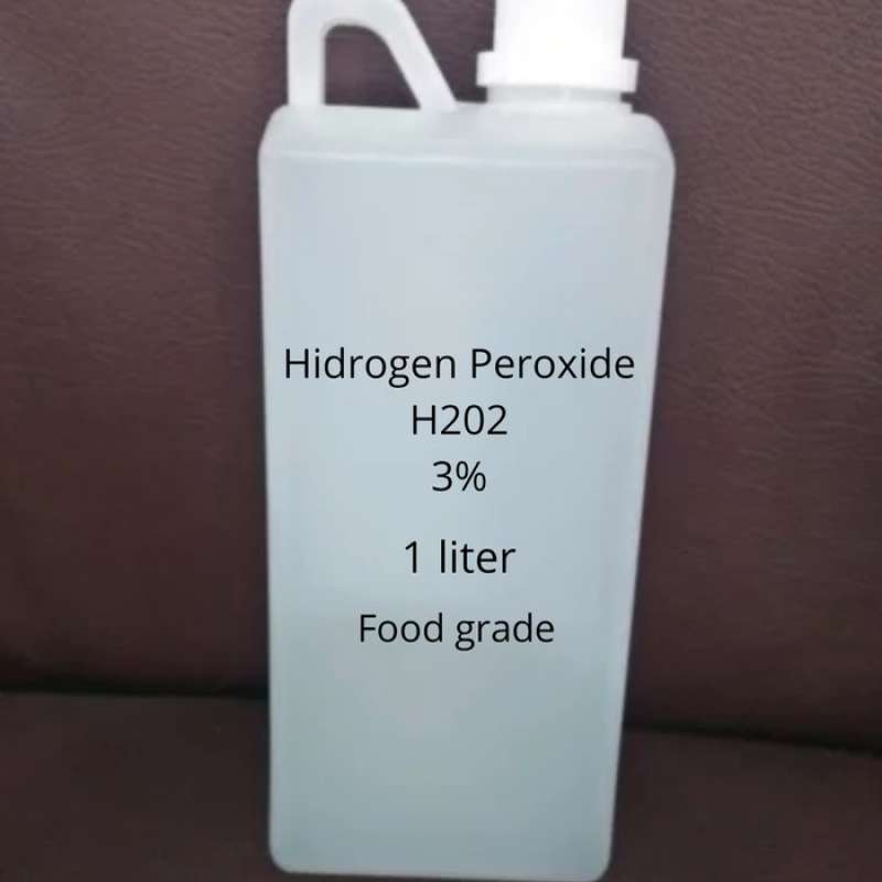 Promo H2O2 3% / Hidrogen Peroksida 3% food grade 1 kg Diskon 34% di ...