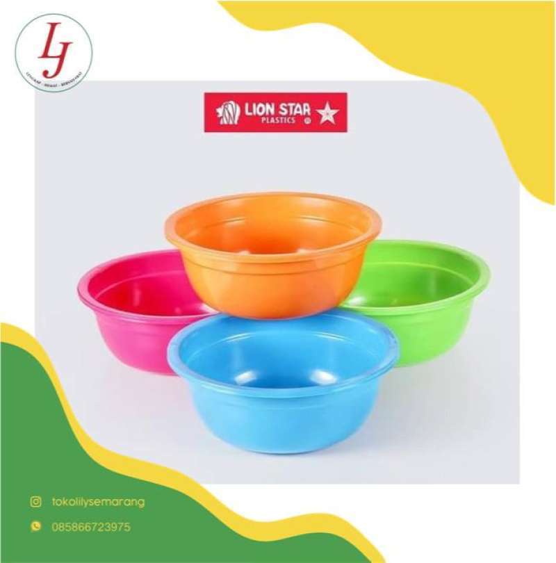 Jual Baskom Plastik Deluxe Lion Star 14 Di Seller Toko Lily Semarang ...