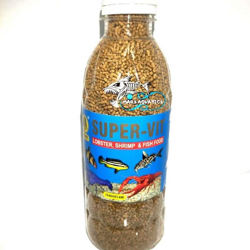 Jual Makanan Ikan Pelet Super Vit 250gr Pakan Ikan di Seller MARS ...