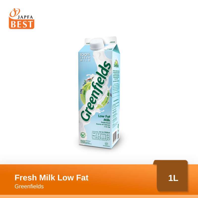 Promo Greenfields Fresh Milk Low Fat / Susu Segar Rendah Lemak 1L ...