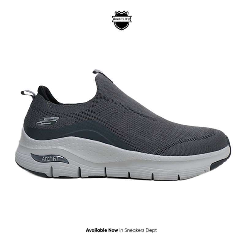 Jual Sepatu Lari Pria SKECHERS ARCH FIT KEEP IT UP 232201CHAR ORIGINAL ...