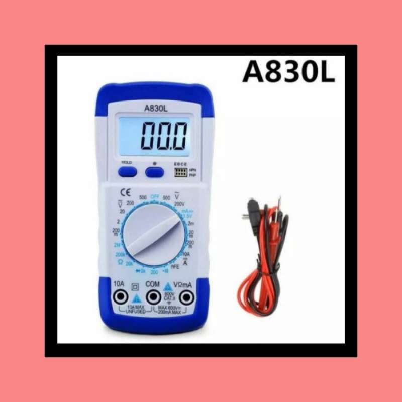Jual Multimeter Multitester Avometer Digital A830L di Seller Odettee ...
