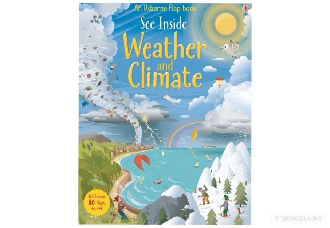 Jual Buku Usborne See Inside Weather and Climate di Seller Mideer123 ...