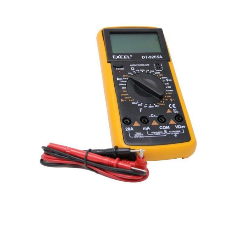 Promo MULTITESTER DIGITAL DT 9205 A - AVOMETER MULTIMETER DT 9205A ...