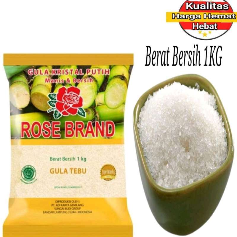 Jual Gula Rosebrand kuning 1 Kg di Seller Dristi shop - Kukusan-8, Kota ...