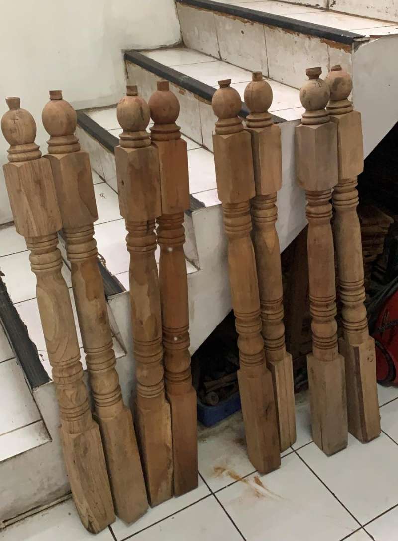 Jual Induk tangga kayu mindi di Seller toko cirebon kayu - Pondok Bambu ...