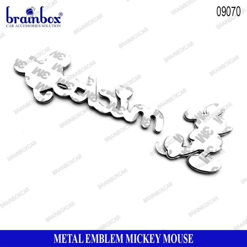 Jual Emblem Besi Logo Mickey Metal Logo Tempelan Body Mobil Di Seller ...