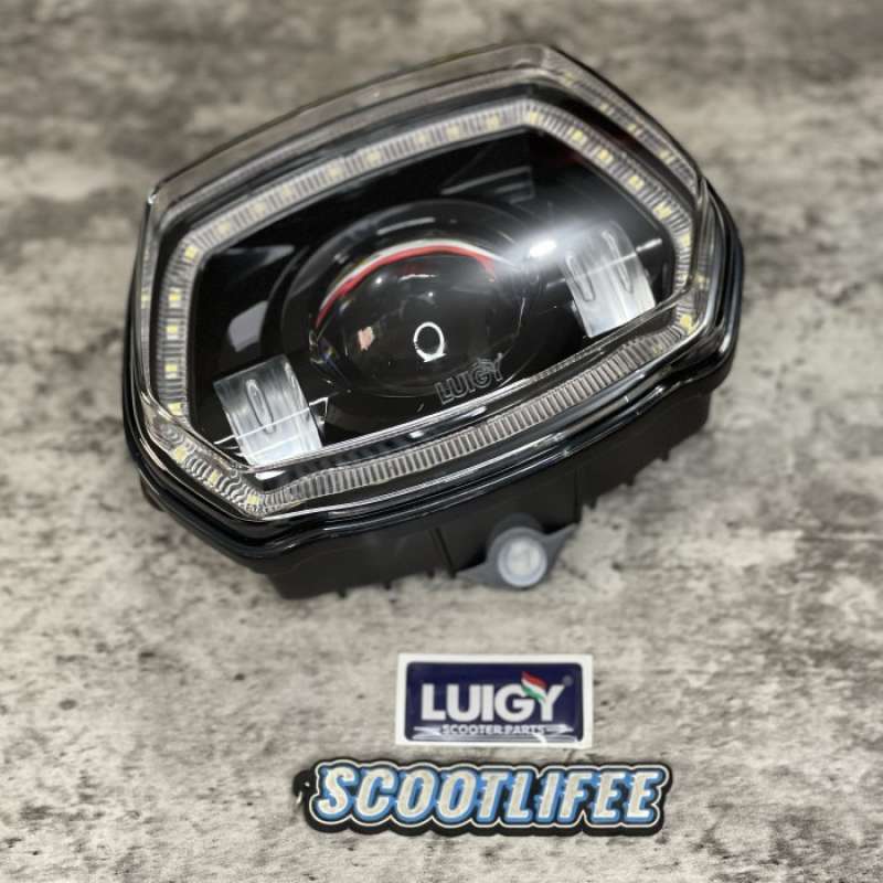 Promo Daymaker Led Drl Luigy For Vespa Sprint Diskon 16% di Seller ...