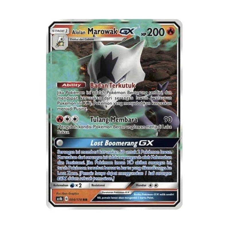 Jual Pokemon Alolan Marowak GX AS4b 004/178 RR Card Game di Seller ...