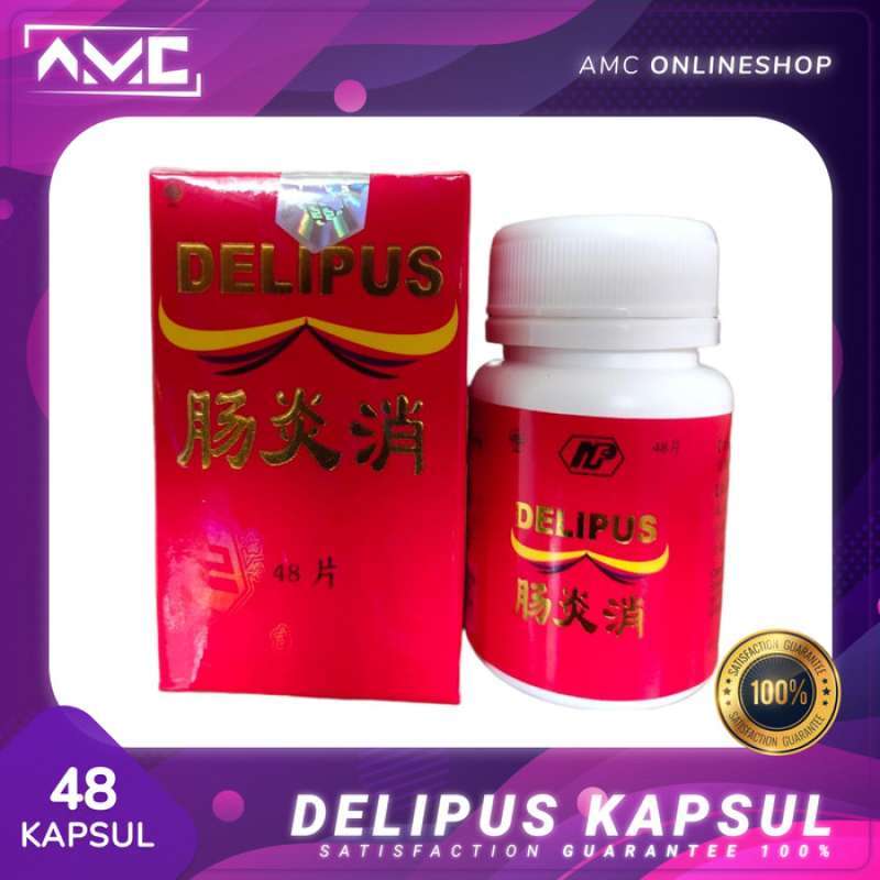 Jual Sale 48s Delipus chang yen siao kapsul cacing obat types thypus ...