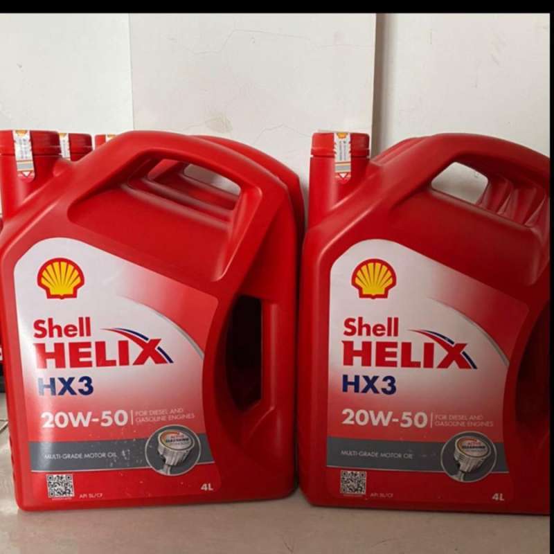 Jual OIL SHELL HELIX HX3 20W-50 di Seller PT PRIME FORKLIFT SERVICES ...