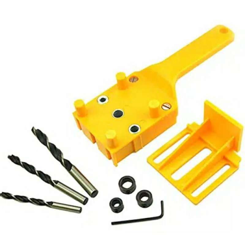 Jual Dowel Jig Set Mata Bor 6, 8, 10mm Penyambung Sambungan Papan ...