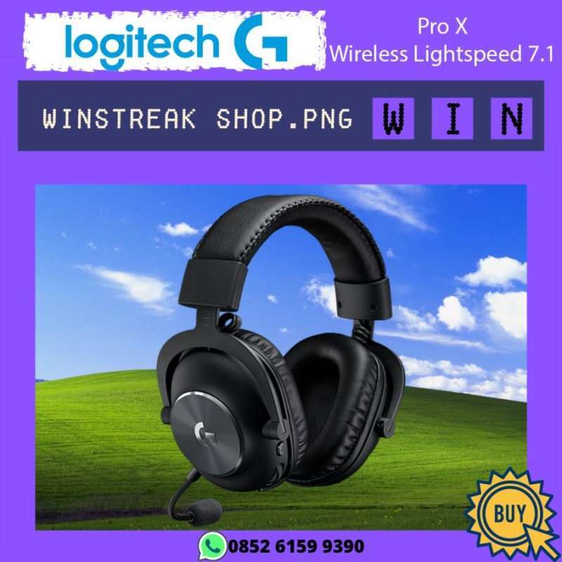 Jual Logitech G PRO X Wireless LIGHTSPEED 7.1 Gaming Headset di Seller ...